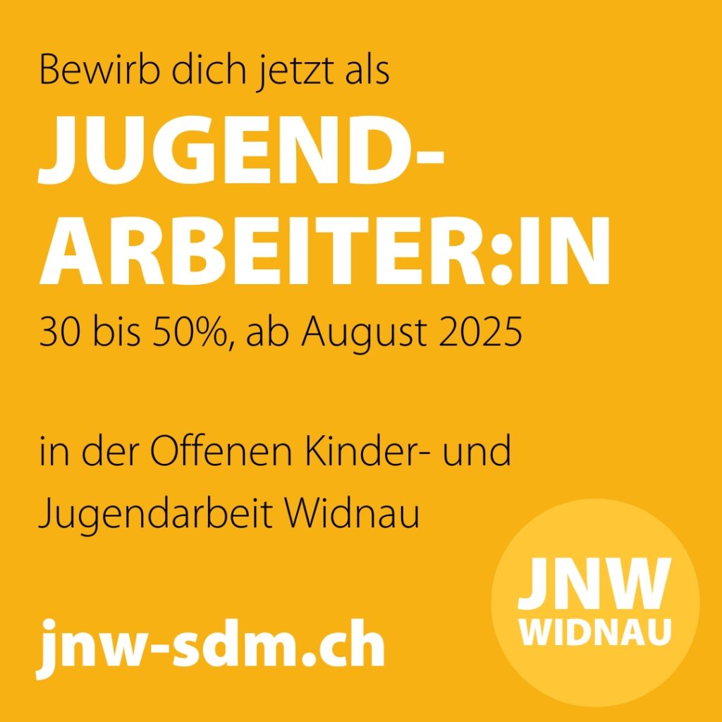 Jugendarbeiter:in gesucht! – Jugendnetzwerk SDM